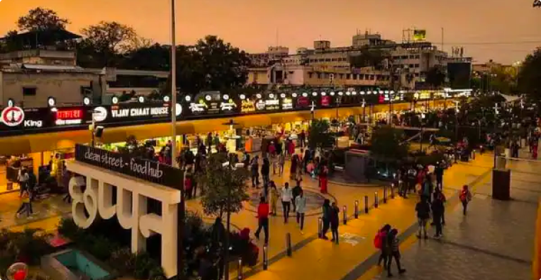 It's a popular street in Indore which is always thronged by foodies ...